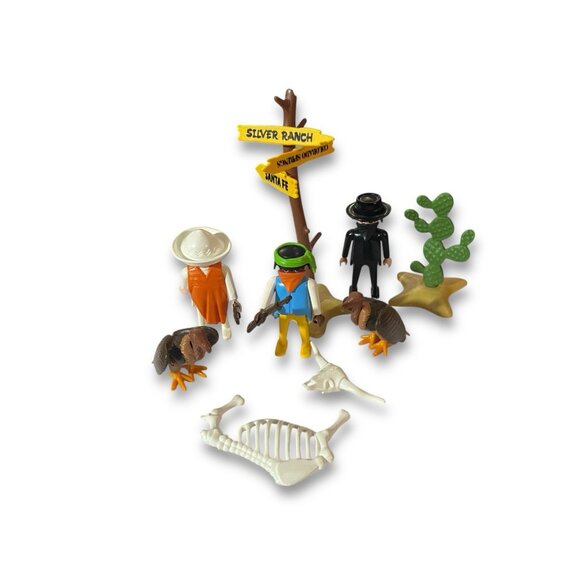 Playmobil | Toys | Playmobil Vintage 3748 Western Buzzards Cactus ...